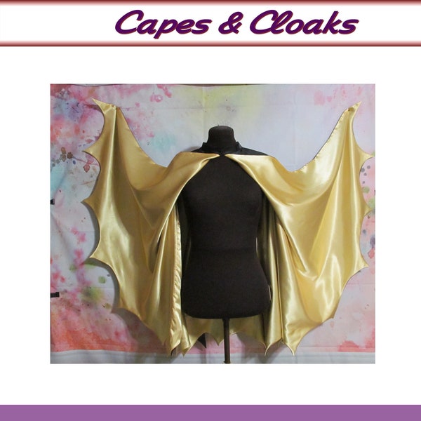 Bat Wing Cape - Etsy