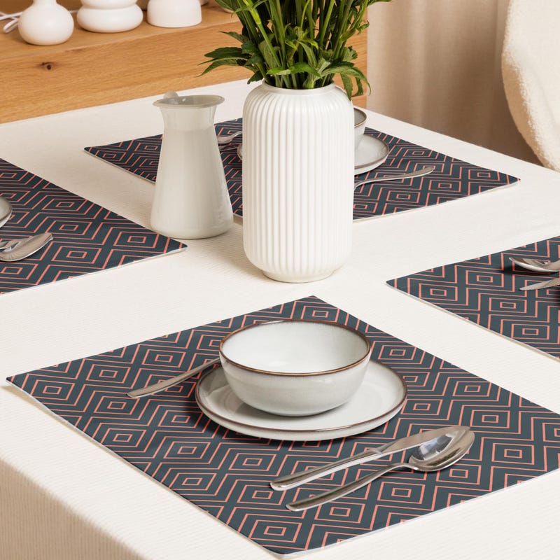 Diamond Placemats - Etsy