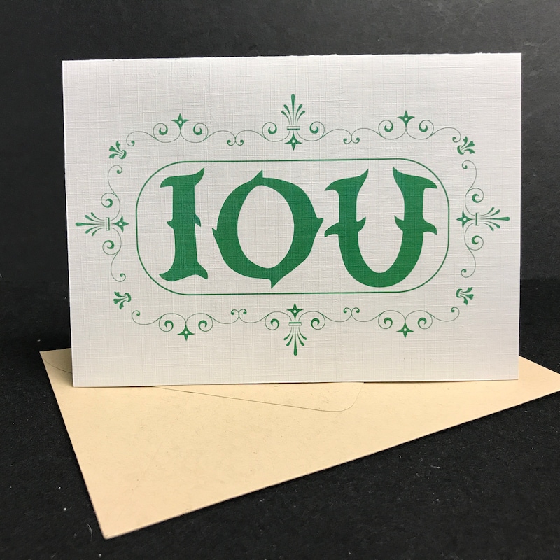 I Owe You Gift Printable - 60+ Gift Ideas for 2026