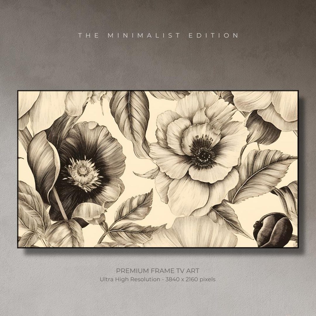 Samsung Frame TV Art | Vintage Morris Tapestry | Frame TV Art | Digital ...