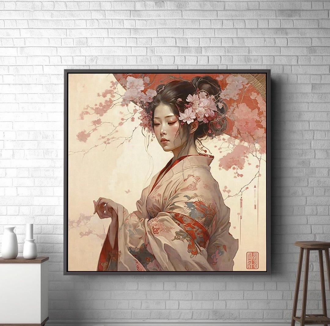 Japanese Art, Geishas, Beautiful Women, Bejin-ga, Geisha Portrait ...