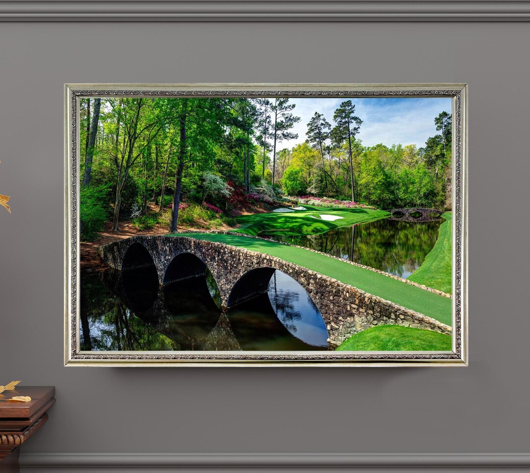 Golf Club Canvas Wall Art, Golf Wall Art, Augusta National Golfing ...