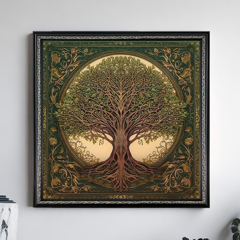 Yggdrasil Painting - Etsy