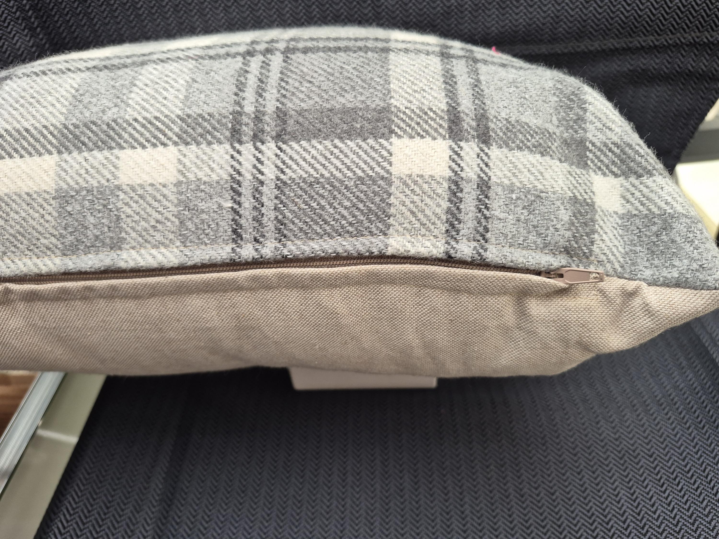 Sheep Family Natural Linen Look Bolster Cushion Handmade and ...