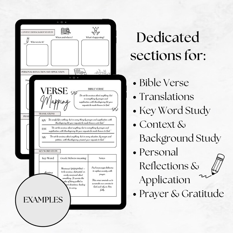 Verse Mapping Template Bible Study Template Bible Verse Mapping ...