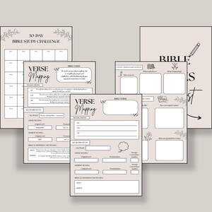 Verse Mapping Template Bible Study Template Bible Verse Mapping ...