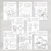 Ten Commandments Coloring Pages Printable Christian Kids Activity ...