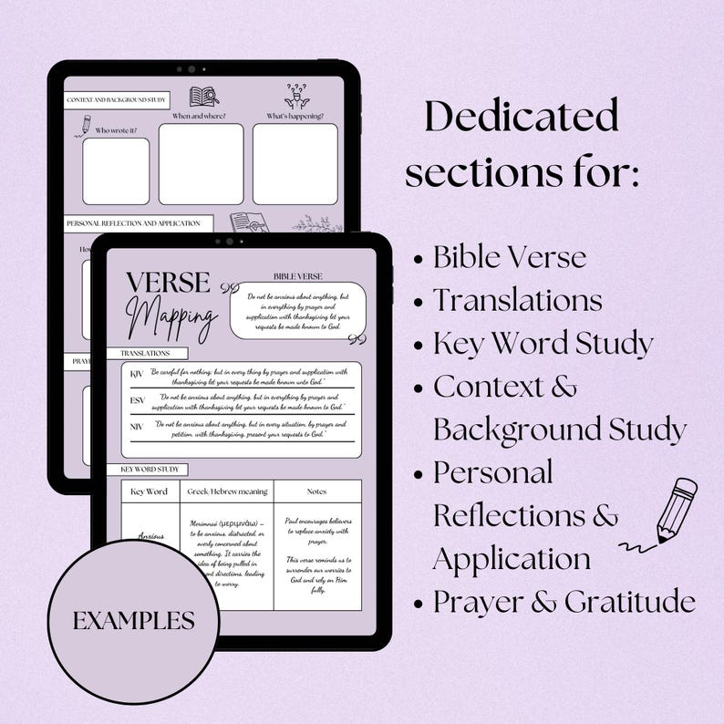 Verse Mapping Template Bible Study Template Bible Verse Mapping ...
