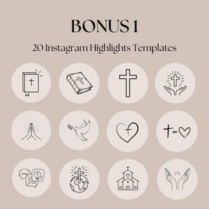 200 Christian Instagram Post Templates Beige Faith Instagram Templates ...