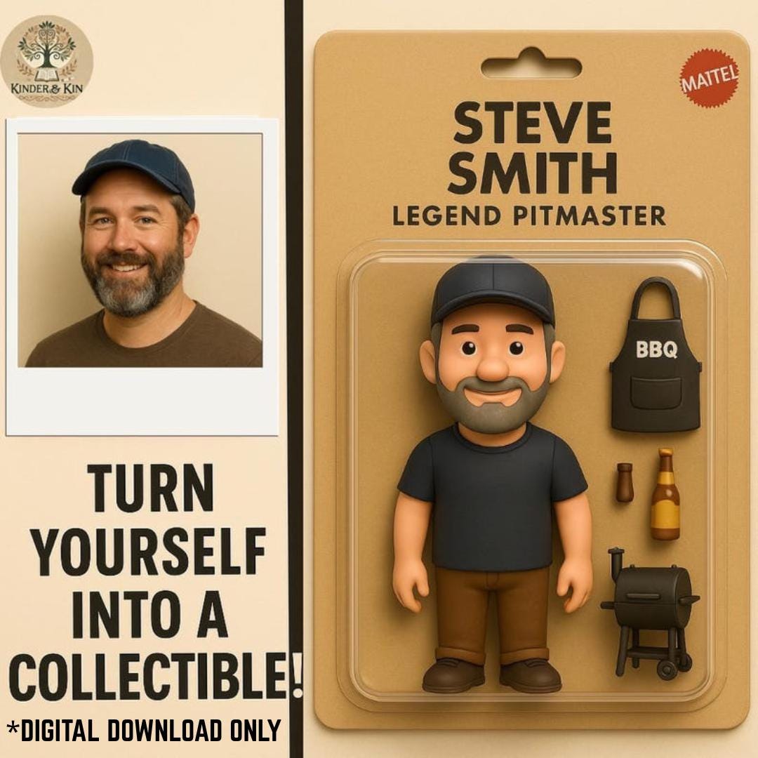 Custom Action Figure Portrait – Personalized Cartoon Toy Box Art ...
