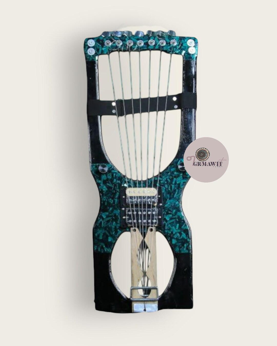 Handmade Electric Kirar | Eritrean Ethiopian String Instrument | Unique ...