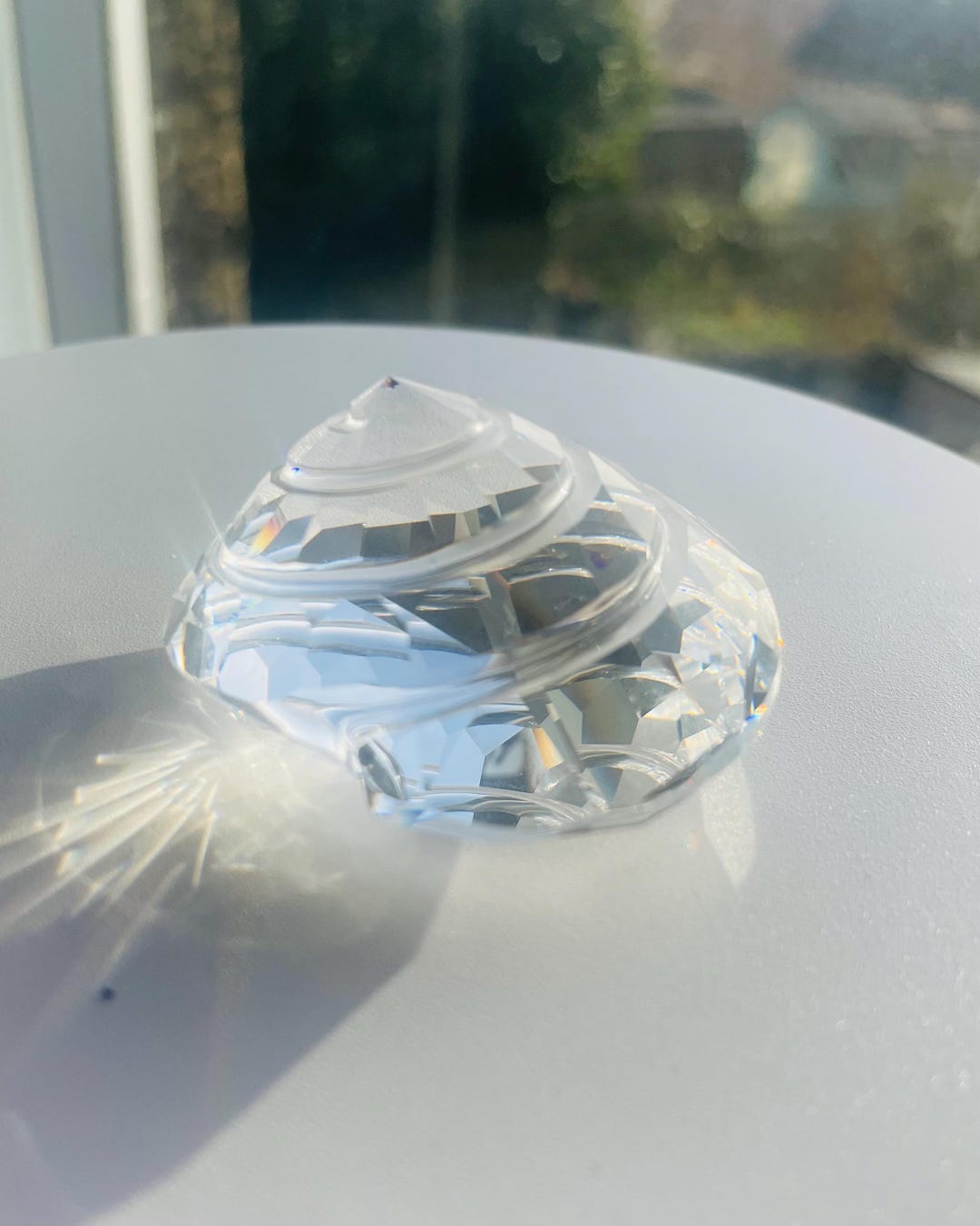 Swarovski Crystal Spiralled Conch Shell - Etsy