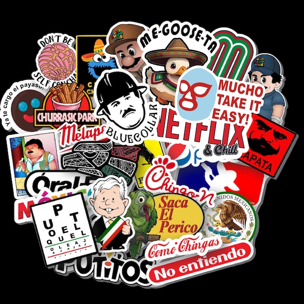 Mexican Vinyl Stickers - Etsy