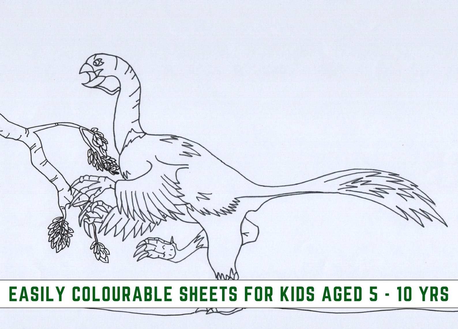 Dinosaur Colouring Pages for Kids | Digital Dinosaur Colouring ...