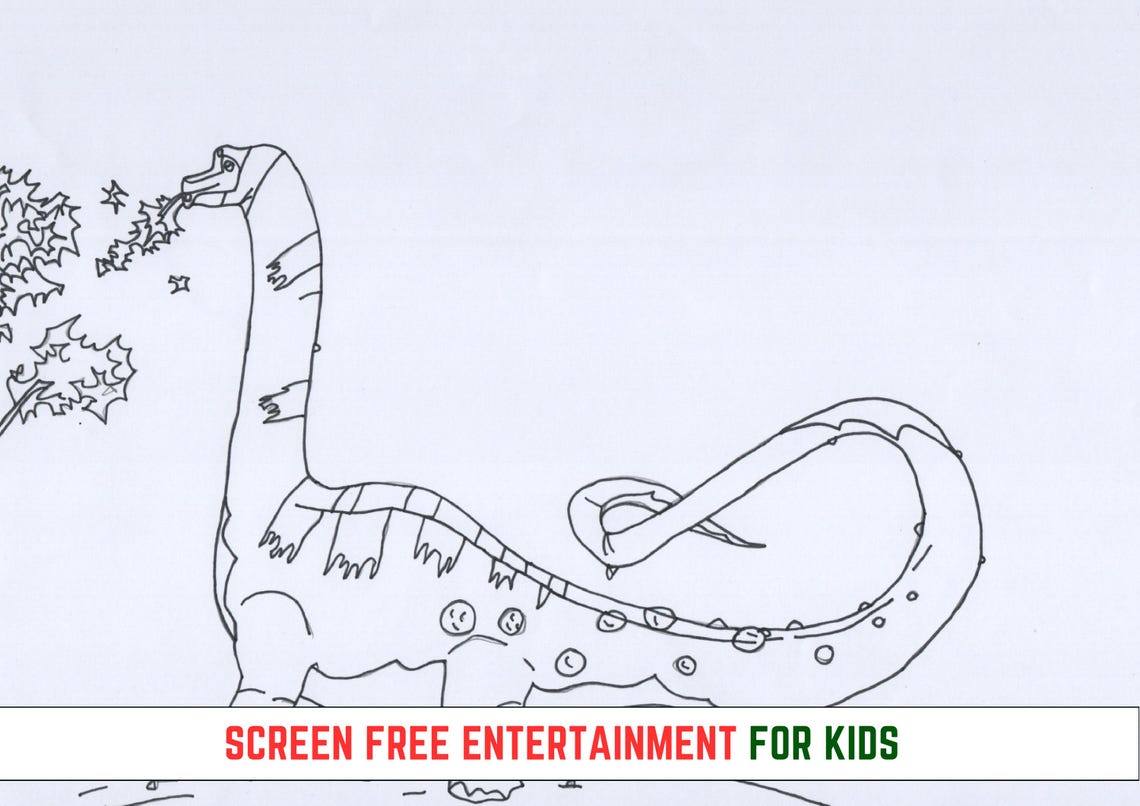 Dinosaur Colouring Pages for Kids | Digital Dinosaur Colouring ...