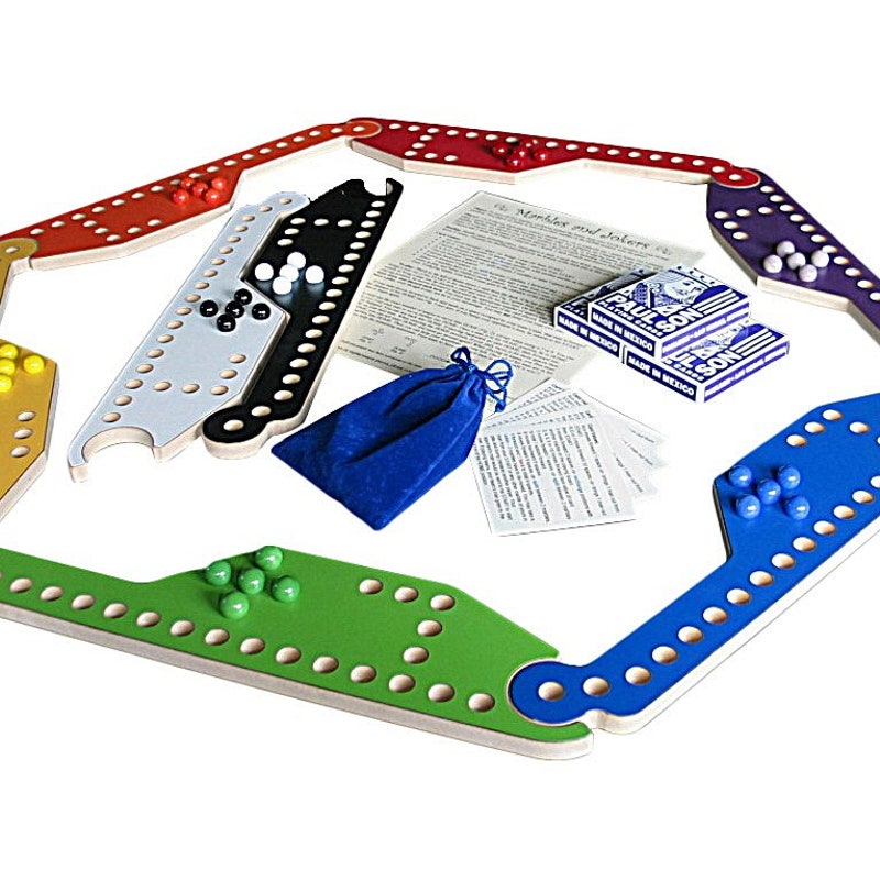 Handmade Marbles Game - Etsy