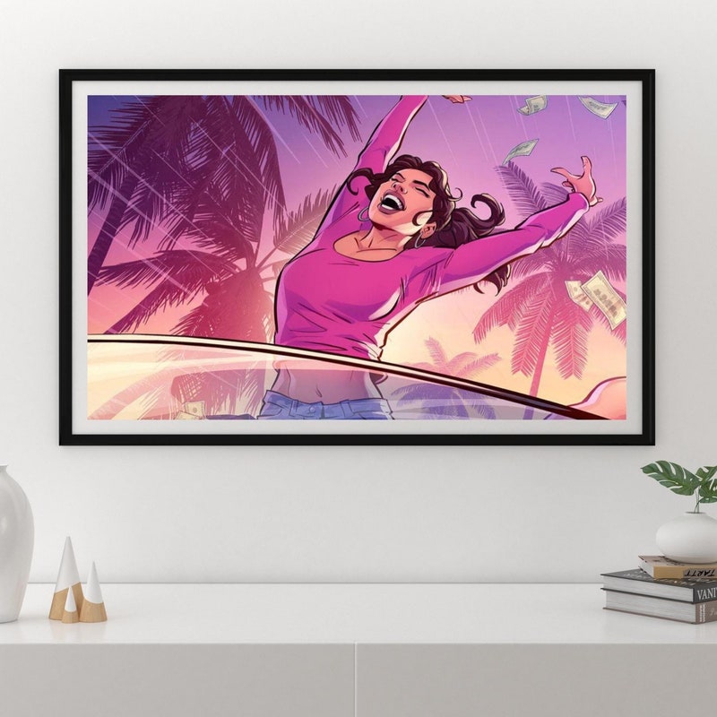 Gta 6 Poster - Etsy