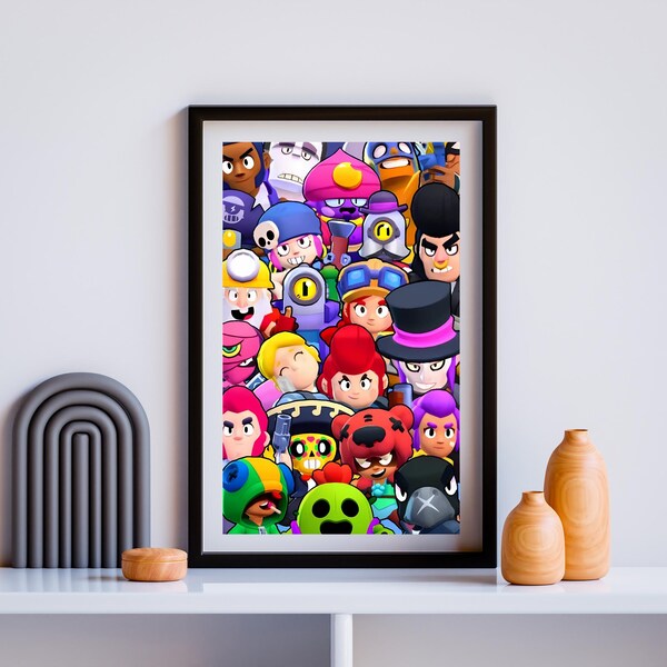 Brawl Stars Posters - Etsy