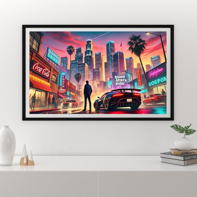 Gta 6 Poster - Etsy