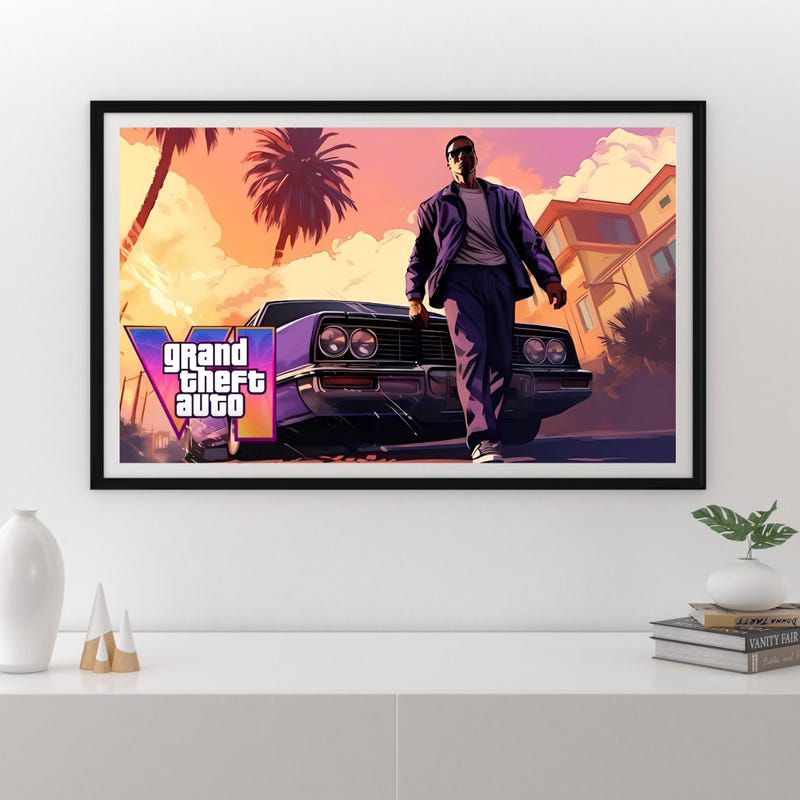 Gta 6 Poster - Etsy