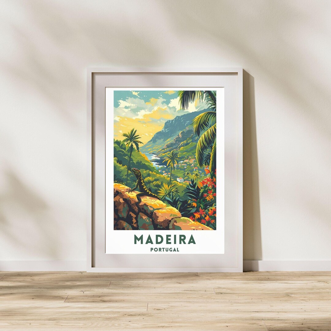 Madeira Wall Gift Madeira Wall Decor Madeira Wall Decor Madeira Wall ...