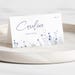 Name Card Template, Bridal Shower Place Name Card, Printable Floral ...