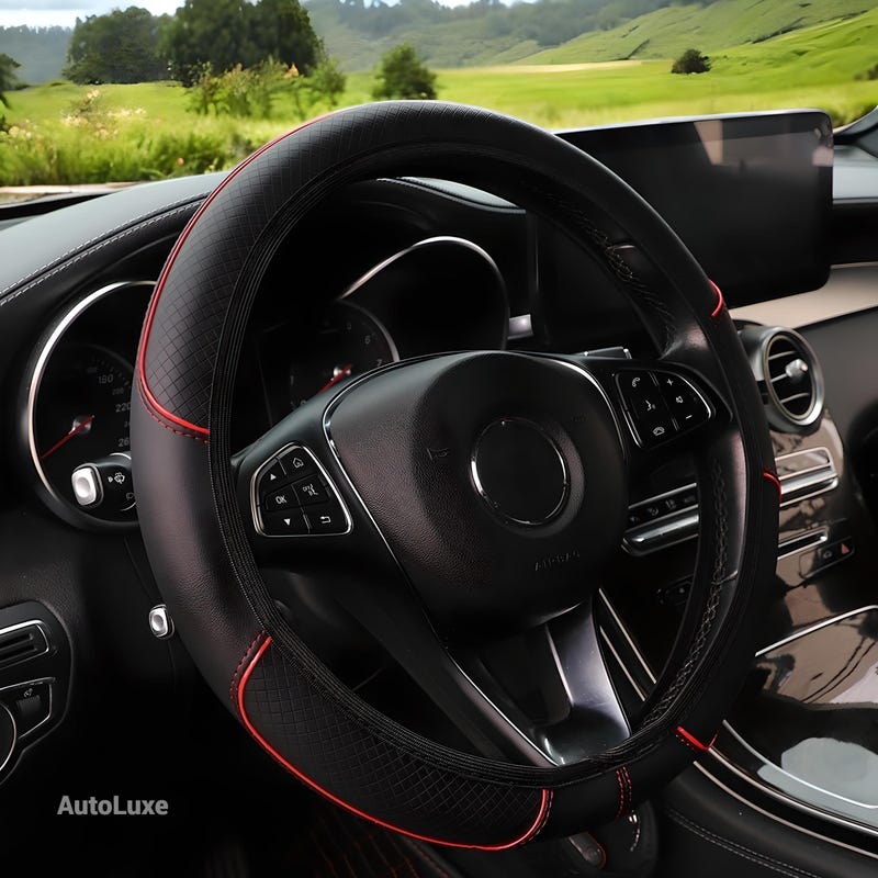 Custom Leather Steering Wheel Covers - Etsy