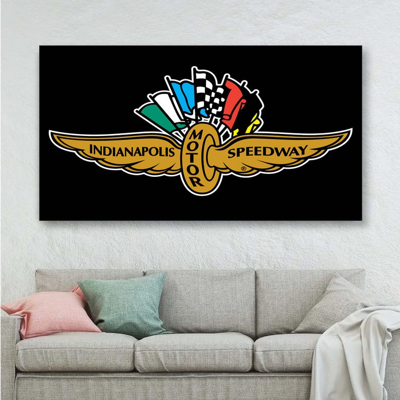 Indianapolis Motor Speedway Canvas Art: Checkered Flag Motorsports ...