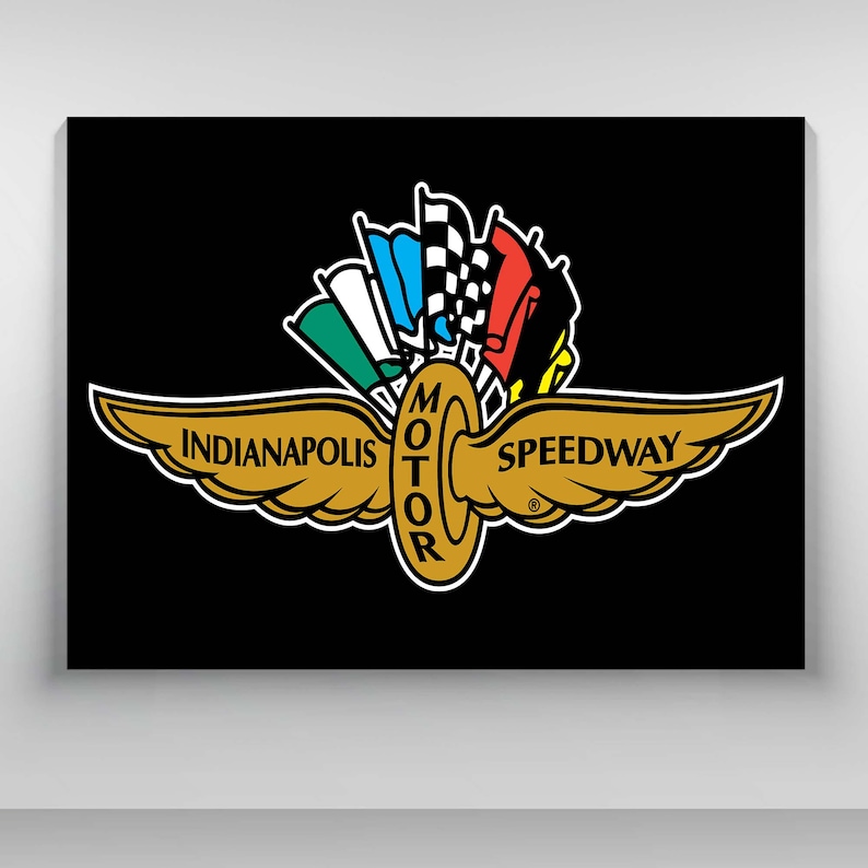 Indianapolis Motor Speedway Canvas Art: Checkered Flag Motorsports ...
