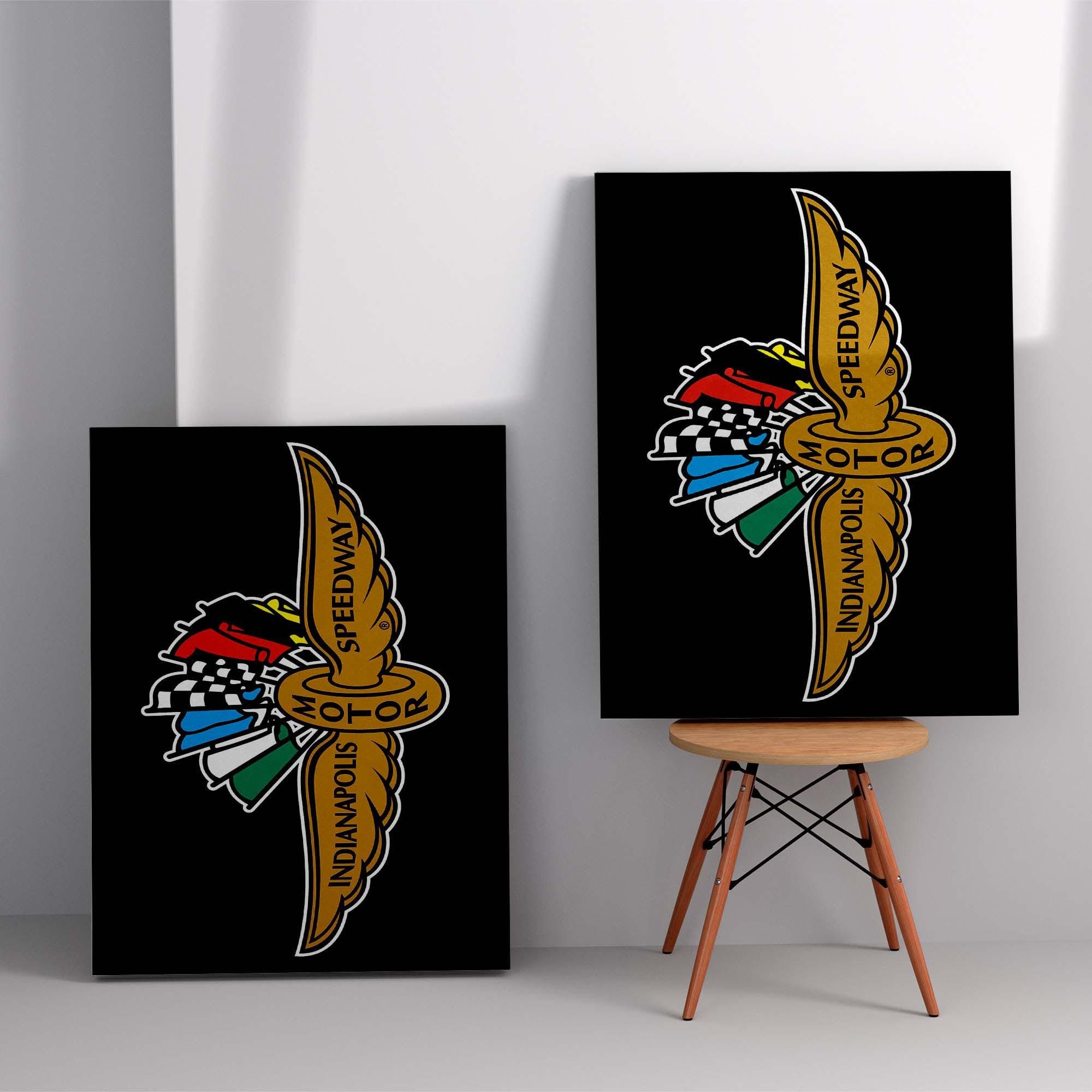 Indianapolis Motor Speedway Canvas Art: Checkered Flag Motorsports ...