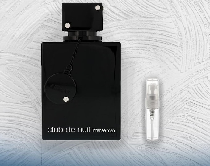 Armaf Men’s Club De Nuit, Perfume Sample in Glass Atomizer, Middle ...
