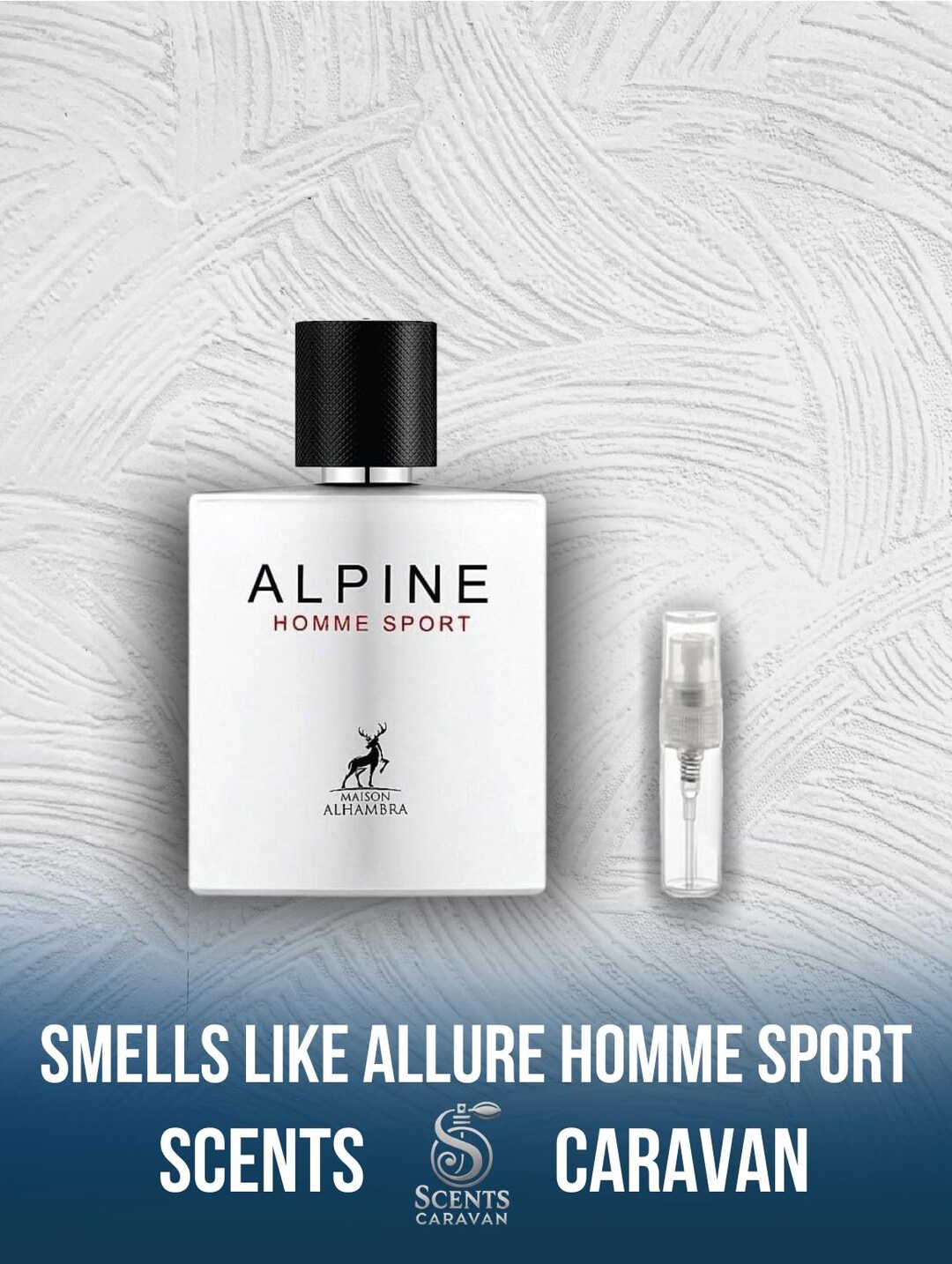 Alpine Homme Sport, Perfume Sample in Glass Atomizer, Middle Eastern ...