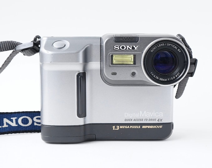 Vintage 90's Sony Mavica MVC-FD99 Floppy-disk Digital Camera - Etsy