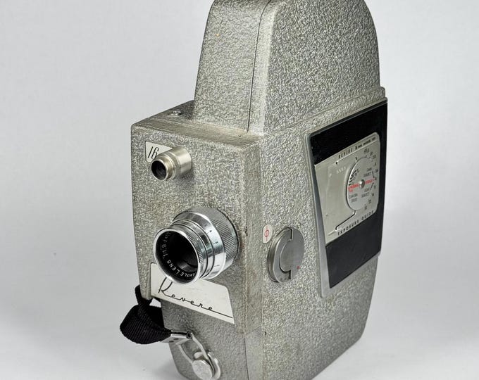 Vintage Revere Model 101 16mm Film Movie Cine Camera W/ C-mount ZAKOR ...