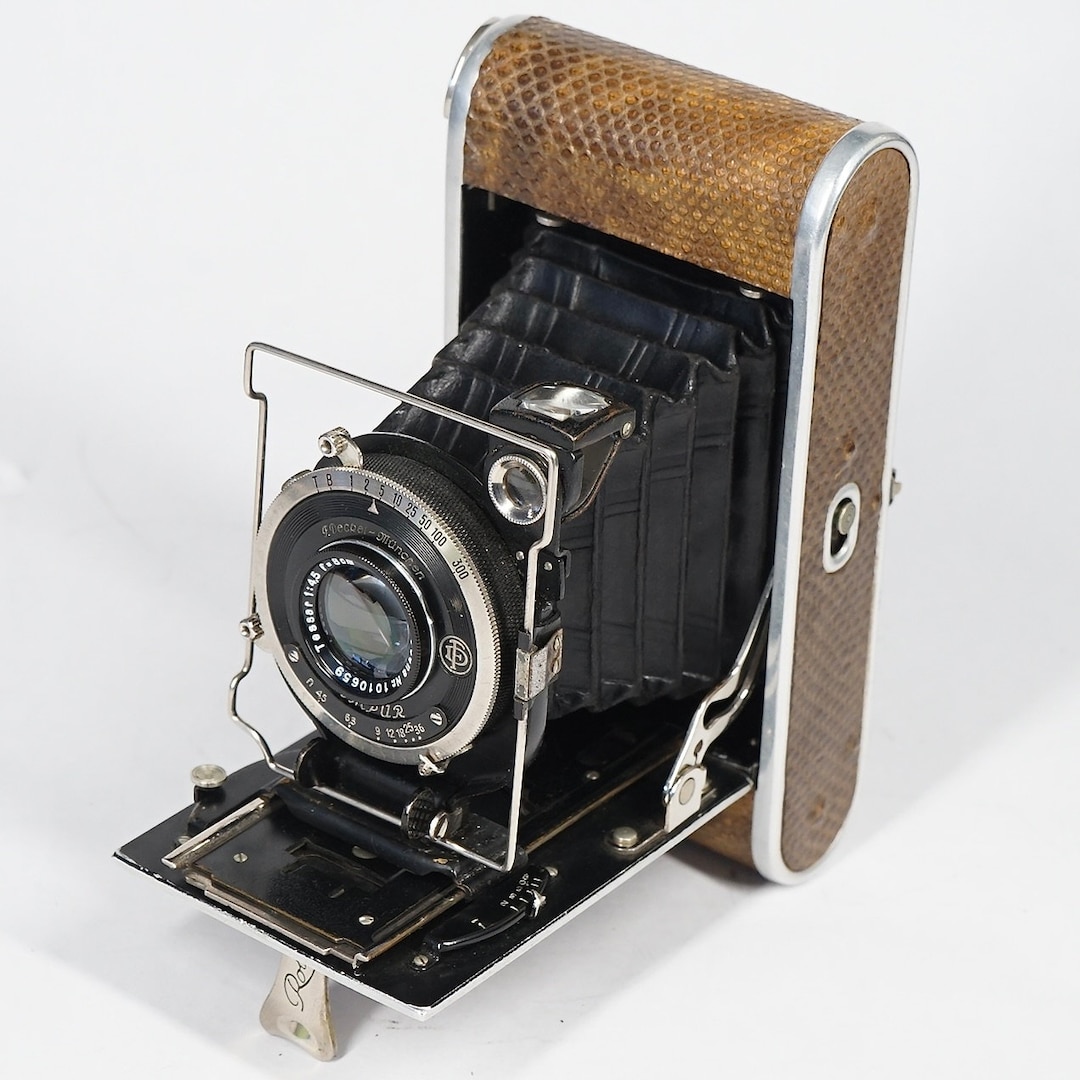 Antique 1920's KRAUSS Rollette LUXUS Folding Vest Pocket Bellows Camera ...