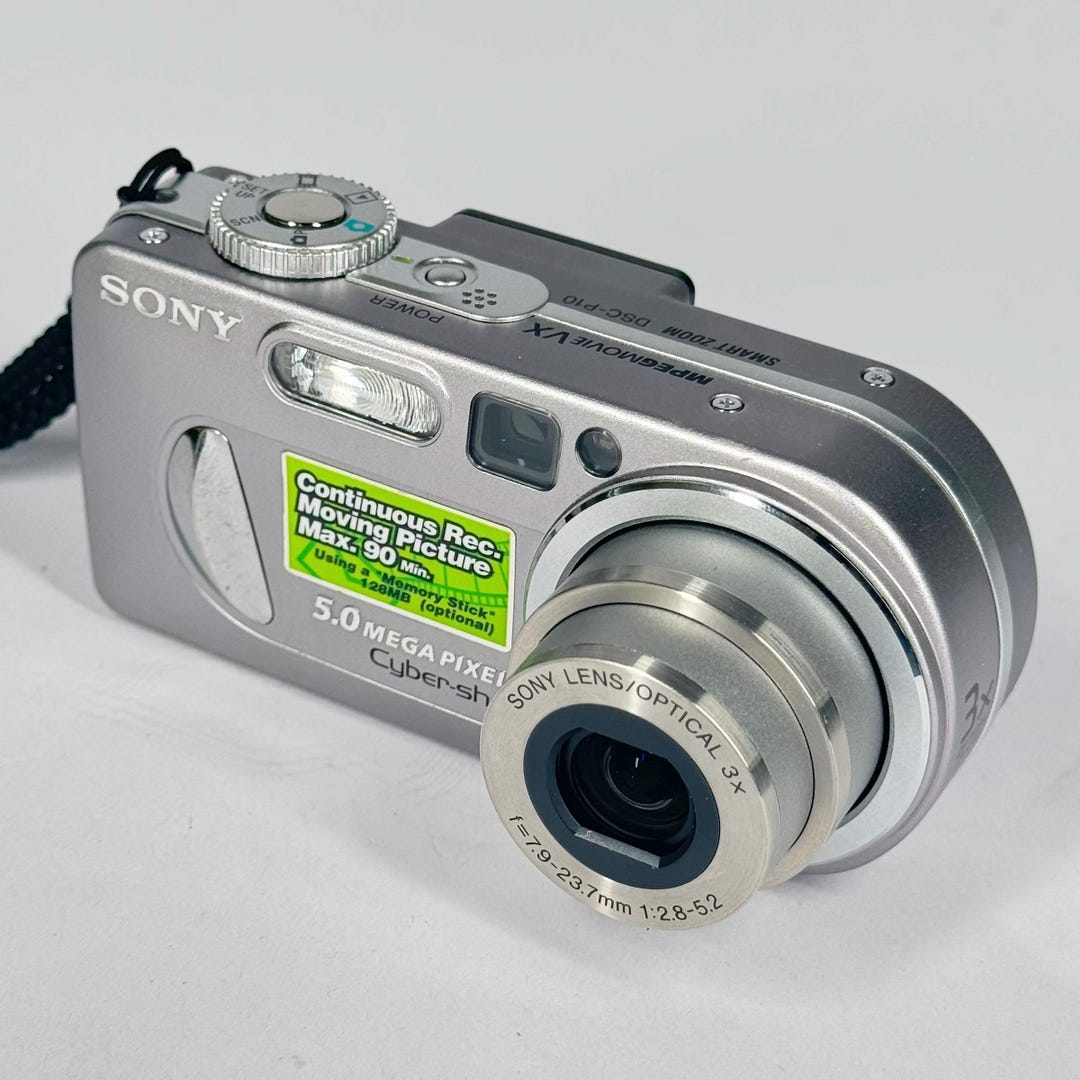 Vintage Sony Cyber-shot DSC-P10 Compact Y2k Point-and-shoot Digital ...