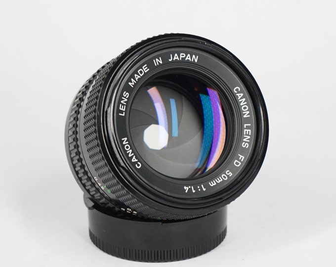 Canon New FD 50mm F/1.4 Fast Prime Lens for Canon SLR Cameras - Etsy