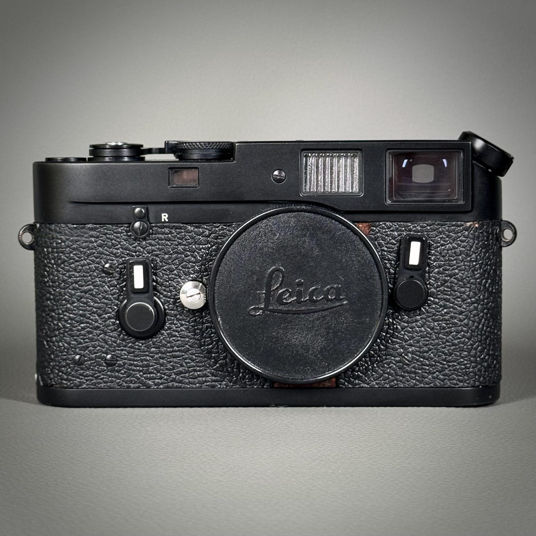 Vintage Leica M4 BLACK CHROME Rangefinder Film Camera Body Leitz Wetzlar 1975 - Etsy