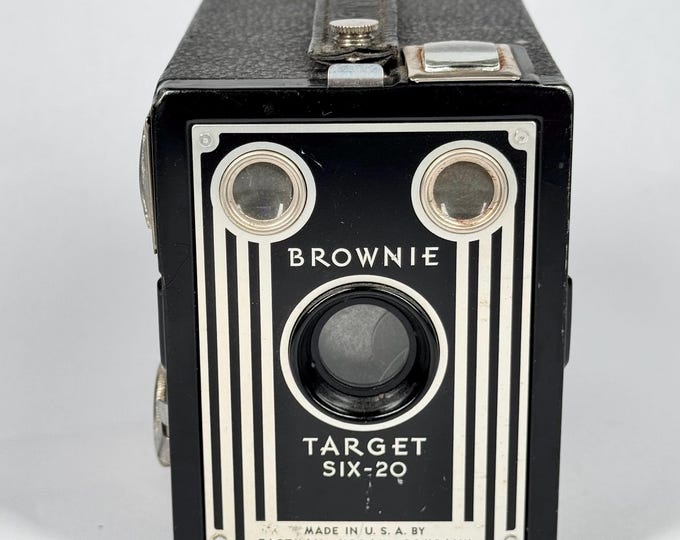Vintage 1940's Kodak Brownie Target Six-20 Mid-century Moderne Roll ...