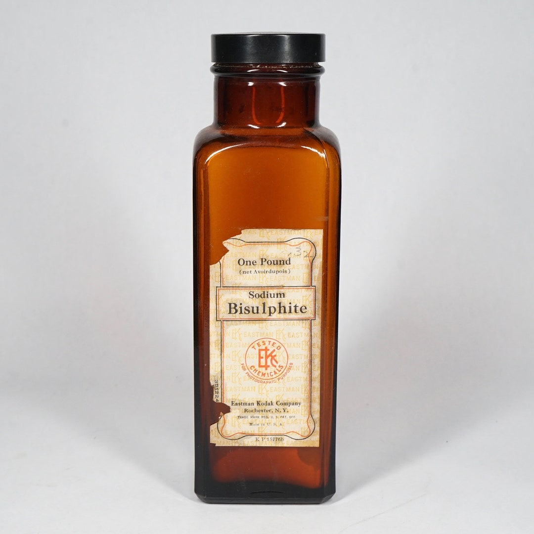 Antique 1930's Eastman Kodak Developer Darkroom Photographic Chemical ...
