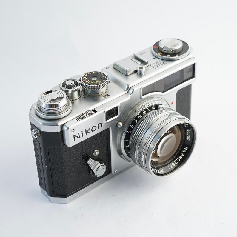 Vintage Nikon SP Rangefinder Camera Body W/ Nikkor 50mm F/1.4 - Etsy