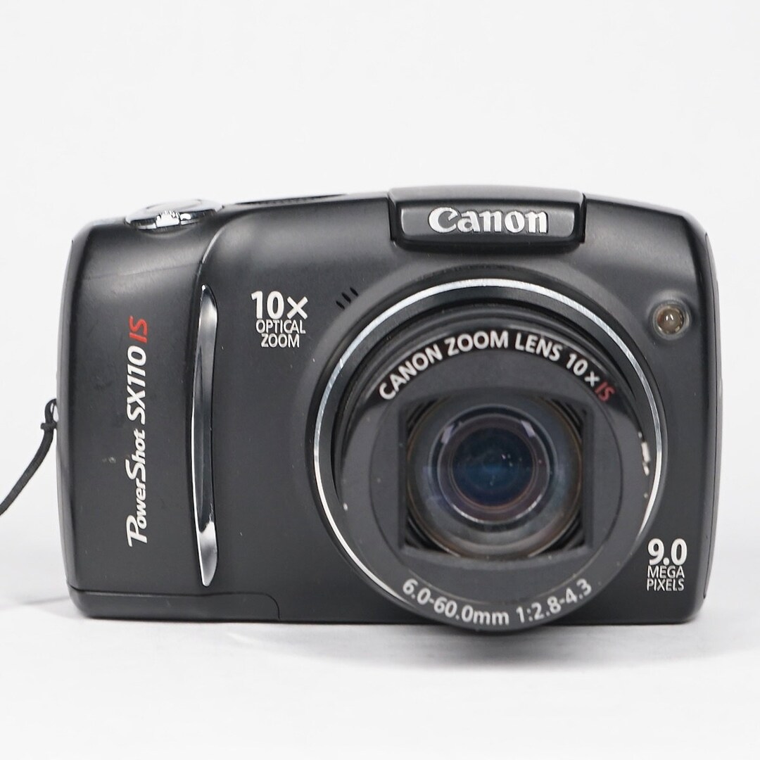 Vintage Canon Powershot SX110 IS Compact Y2K Point-and-shoot Digital ...