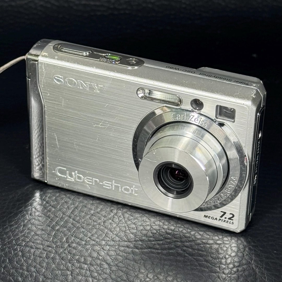 Vintage Sony Cyber-shot DSC-W80 Compact Y2K Point-and-shoot Digital ...