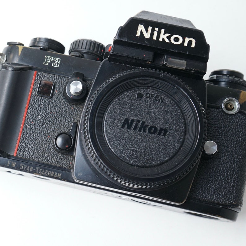 Vintage 80's NIKON F3 35mm-film SLR camera body | Etsy
