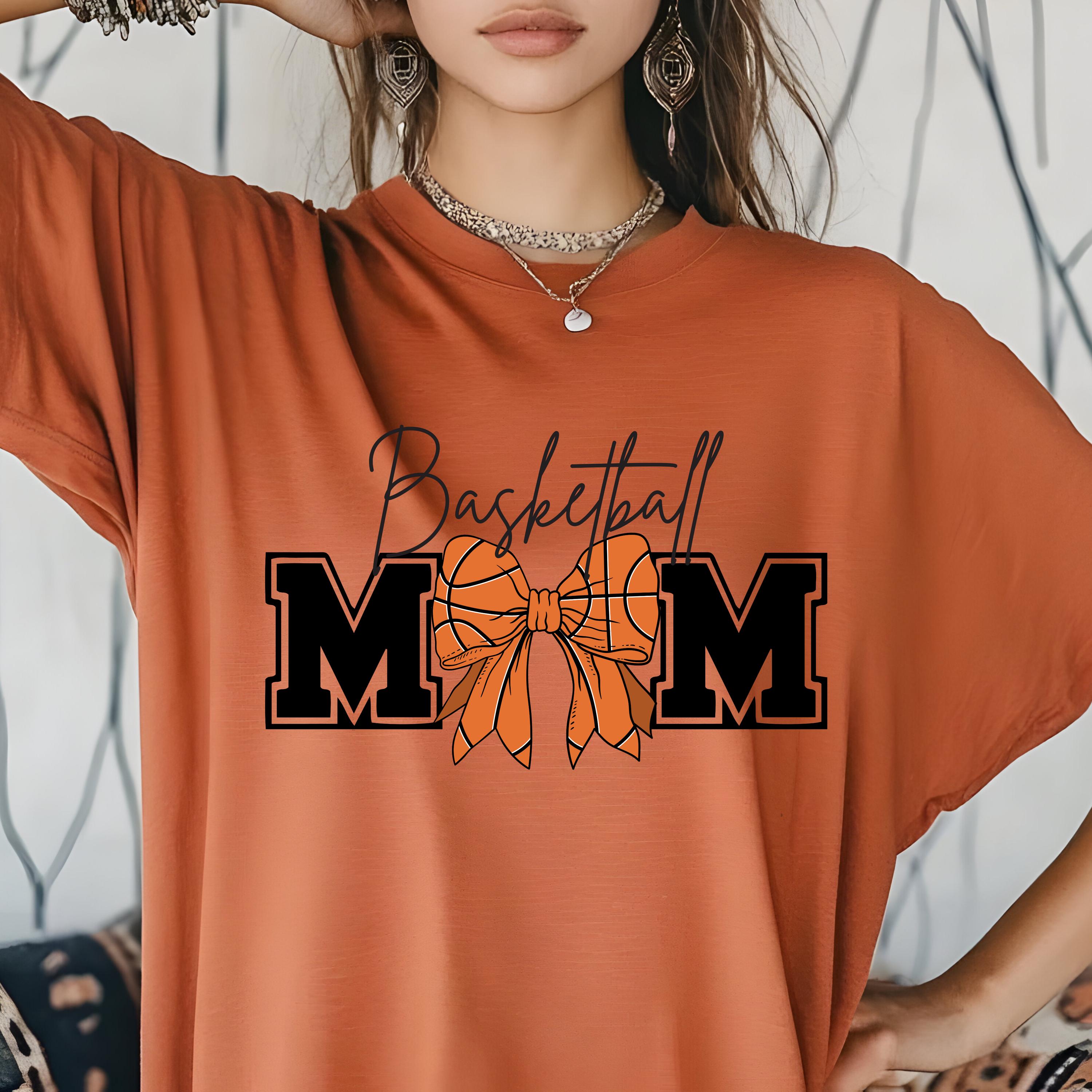 Retro Basketball Mom Design PNG, Basketball Sublimation File, Digital ...