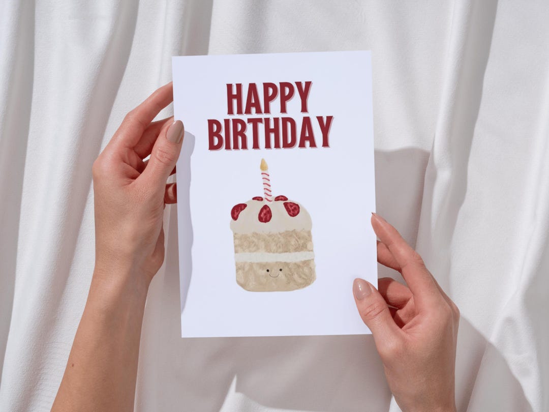 Jellycat Birthday Card, Happy Birthday Card, Adorable Card for Her ...