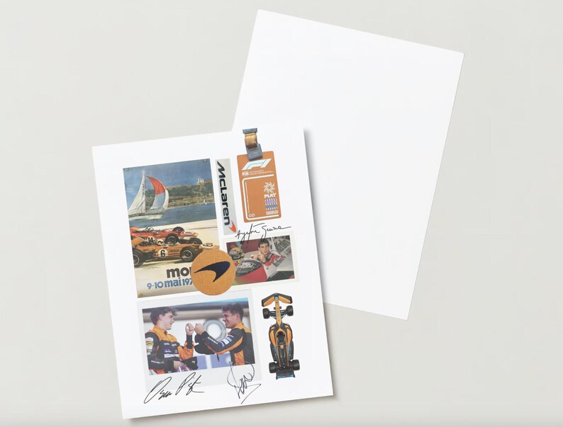 Mclaren F1 Collage Poster: Formula One Racing Art (digital Download) - Etsy