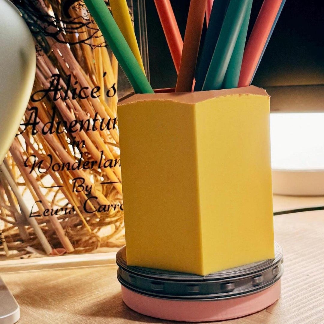 Pencil Organiser Pot: Quirky and Fun Stationery Holder | Ideal Desk ...
