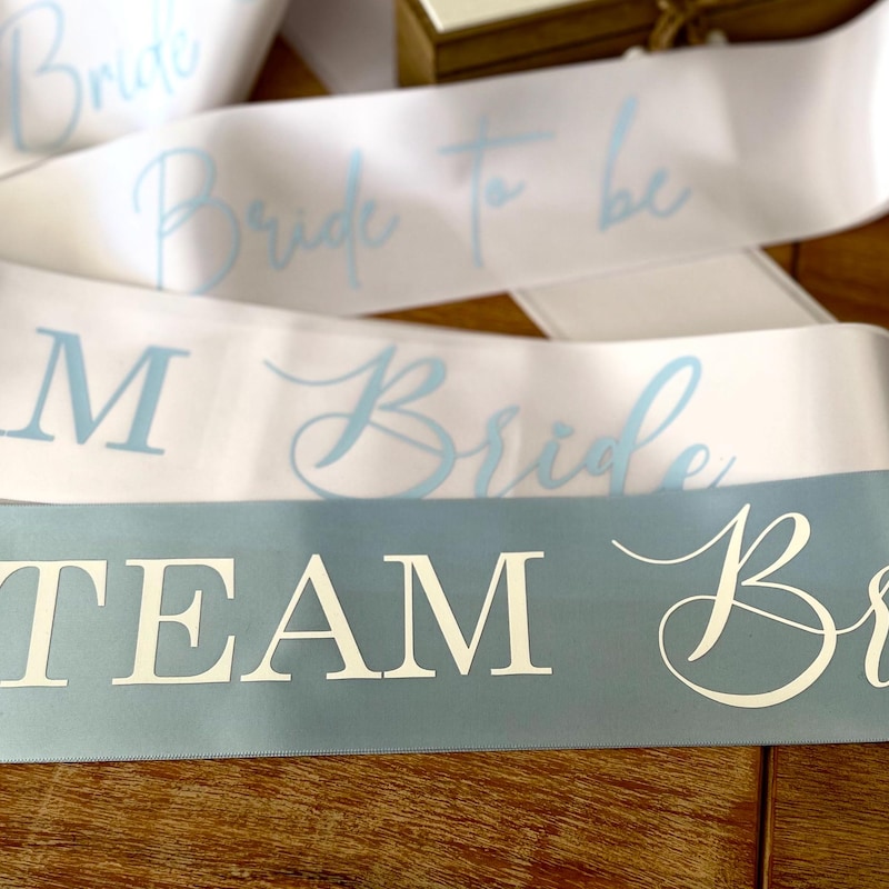 Bride Sash - Etsy