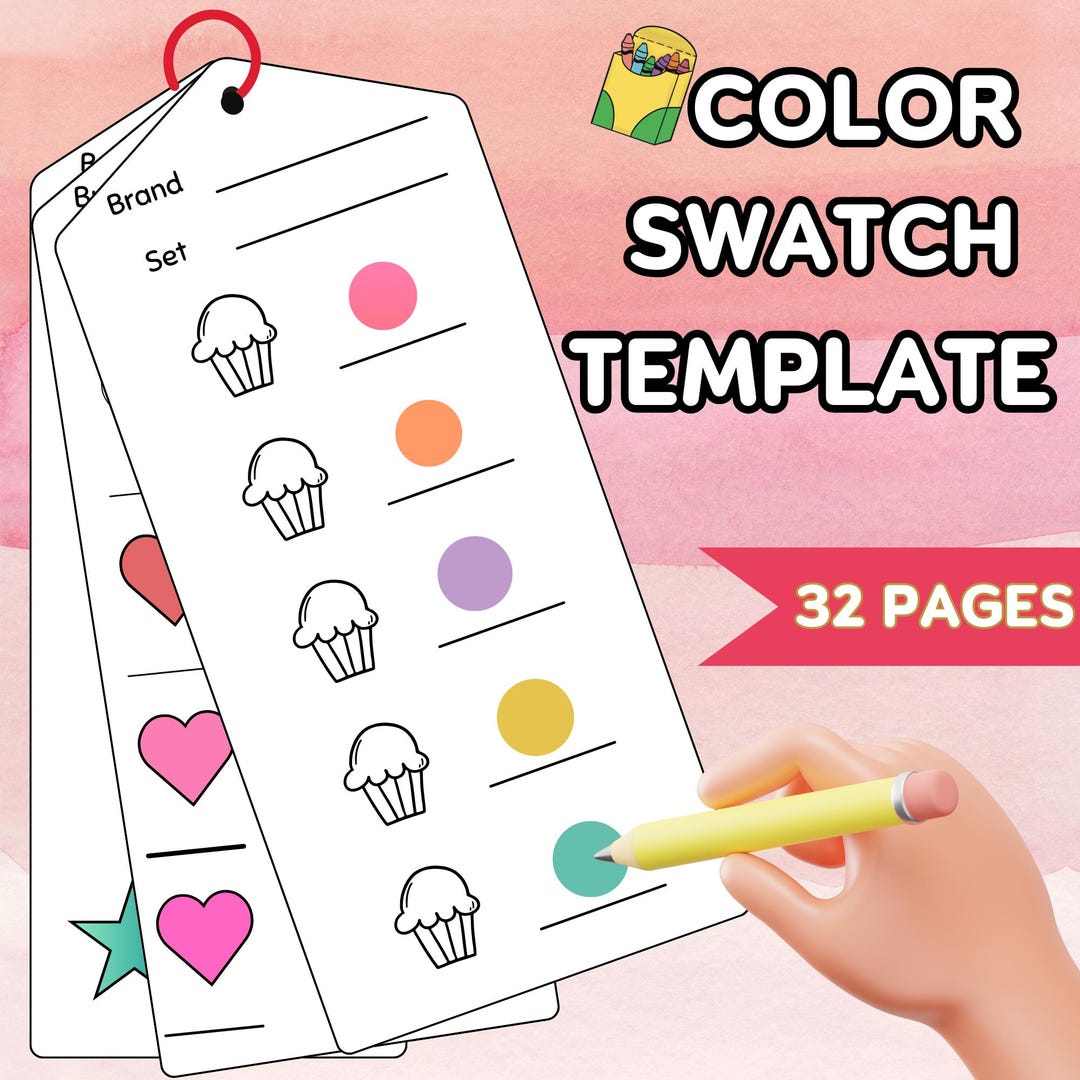 Color Swatch, Color Swatch Cards, Color Swatch Test, Blank Color Card ...